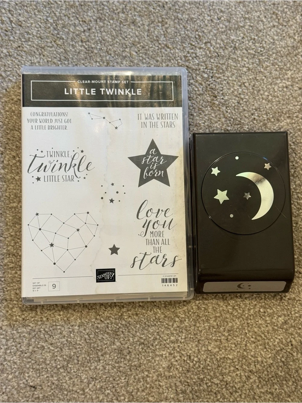 Stampin' Up! | Office | Stampin Up Little Twinkle Stamp Set With ...